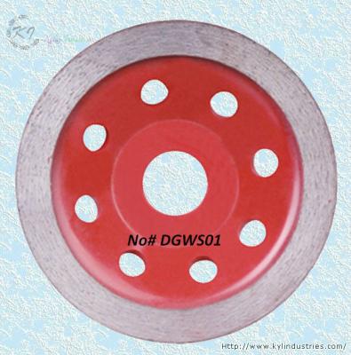 中国 花こう岩および大理石- DGWS01 のための連続的な縁のダイヤモンドのコップの粉砕車輪 販売のため