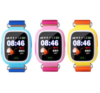 China Hot sale Children Anti Lost GPS Tracker device smart watch Q90 kids gps watch for sale