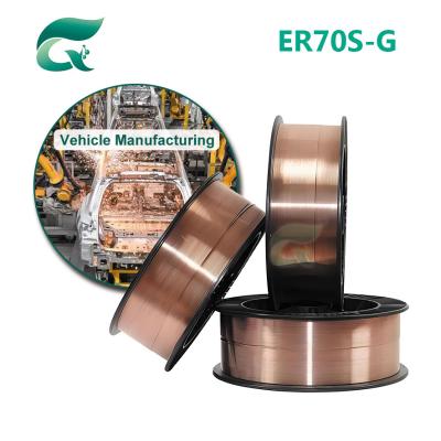 China 구리 코퍼 코팅 ER70S-G 고체 MIG 웰딩 와이어스 for sale