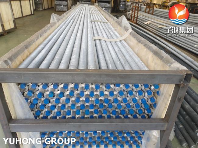 ASTM A269 TP304 Extruded Fin Tube for heat exchangers and boilers