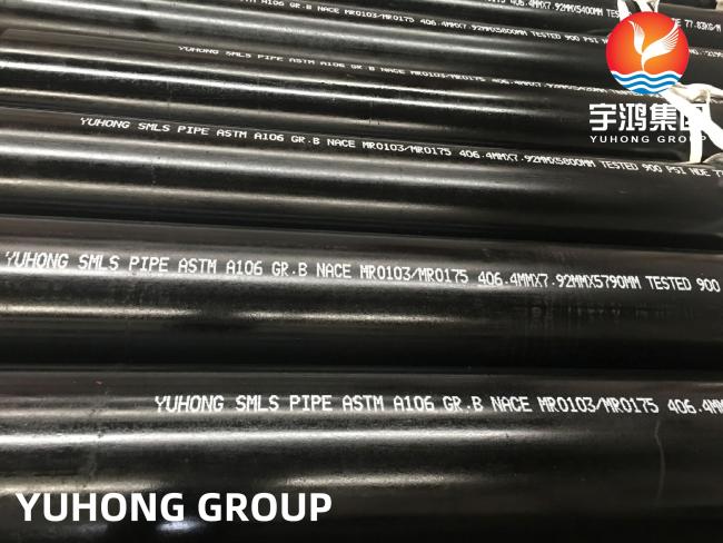 ASTM A106 Gr B Studded Tube product photo showing industrial heat exchanger components