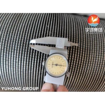 Cina SS409 Tubo elicoidale a pinne a serratura bassa integrale ASTM A312 TP347 in vendita