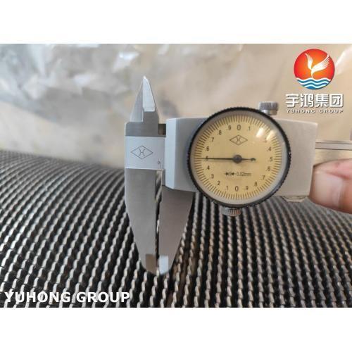Quality SS409 Integral Low Serrated Finned Tube Helical ASTM A312 TP347 for sale