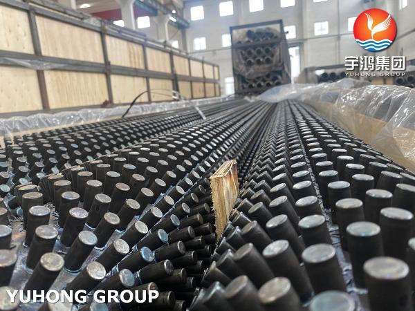 Quality P11 Alloy Steel Stainless Steel Finned Studded Tube Pipe For Fired Heater Oil Refinary for sale