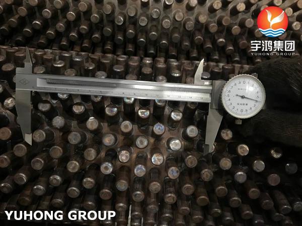 Quality P11 Alloy Steel Stainless Steel Finned Studded Tube Pipe For Fired Heater Oil for sale