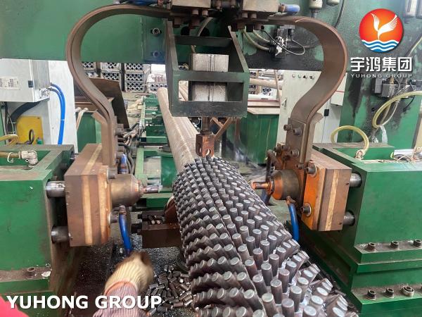 Quality P11 Alloy Steel Stainless Steel Finned Studded Tube Pipe For Fired Heater Oil for sale