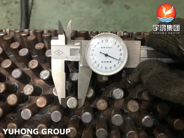 Quality P11 Alloy Steel Stainless Steel Finned Studded Tube Pipe For Fired Heater Oil for sale