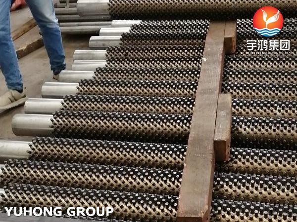 Quality TP304H SS Low Fin Tube Cooling Systems ASME SA312 11Cr Customized for sale
