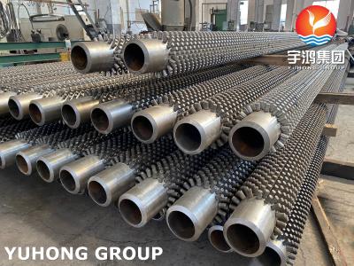 China Seamless Alloy Finned Studded Tube ASTM A213 T9 for Heat Exchanger for sale
