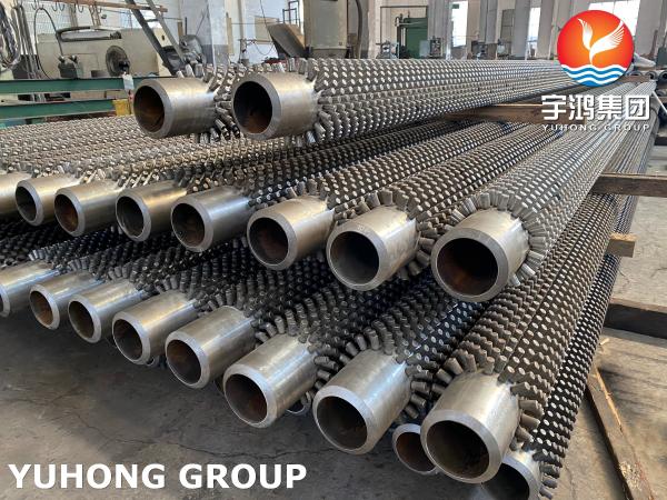 Quality Seamless Alloy Finned Studded Tube ASTM A213 T9 for Heat Exchanger for sale
