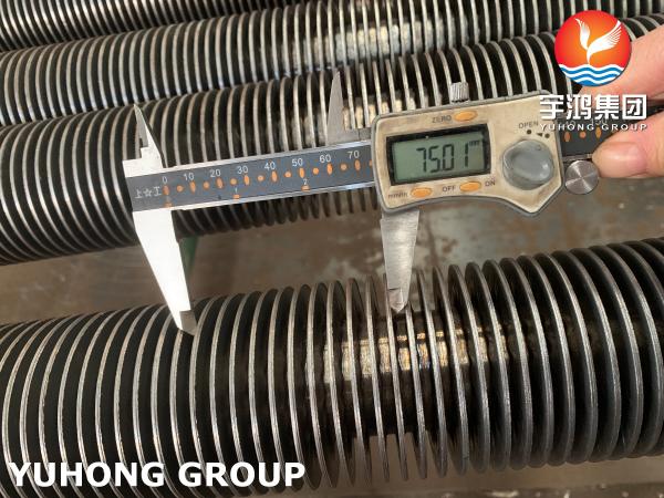 Quality Solid Carbon Steel Electric Low Fin Tube HFW For Fired Heater Furnace Convection for sale