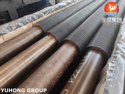 China ASTM A335 P22 Helical Tube Fins Pipe For Air Preheaters Boiler 11-13Cr for sale