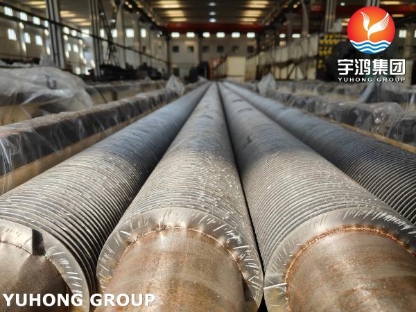 Quality ASTM A335 P22 Helical Tube Fins Pipe For Air Preheaters Boiler 11-13Cr for sale