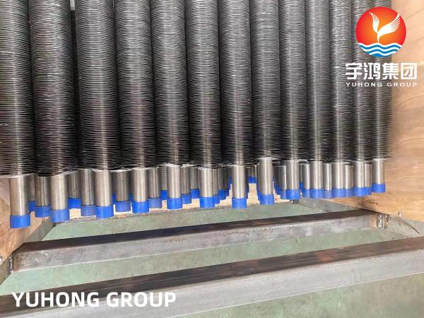 Quality Monel 400 Copper Steam Pipe Fins ASME SB163 NO4400 Al 1060 for sale