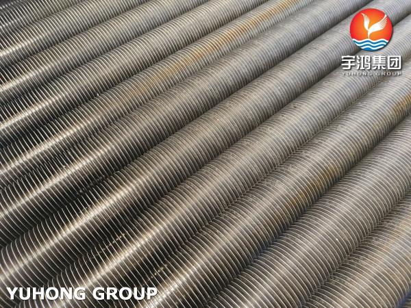 Quality ASME SA179 Integral Finned Aluminum Tubing Stainless Steel Heat Exchangers for sale