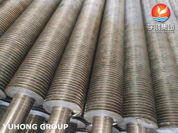 Quality ASME SA179 Integral Finned Aluminum Tubing Stainless Steel Heat Exchangers for sale