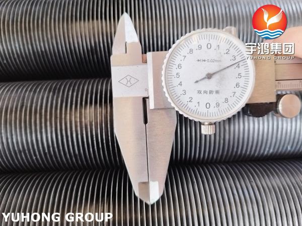 Quality Compact Embedded Spiral Micro Fin Tube Aluminum 1100 A213 T5 for sale