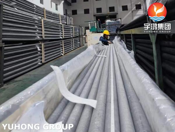 Quality Robust Extruded Aluminium Finned Tubes ASTM B163 Incoloy 825 Base for sale