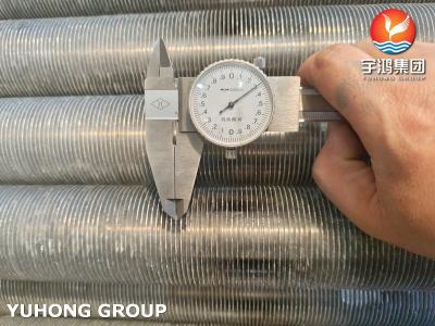 China Corrosion Resistance Aluminum Steel Extruded Fin Tube ASTM A269 For Copper Pipe Boilers for sale