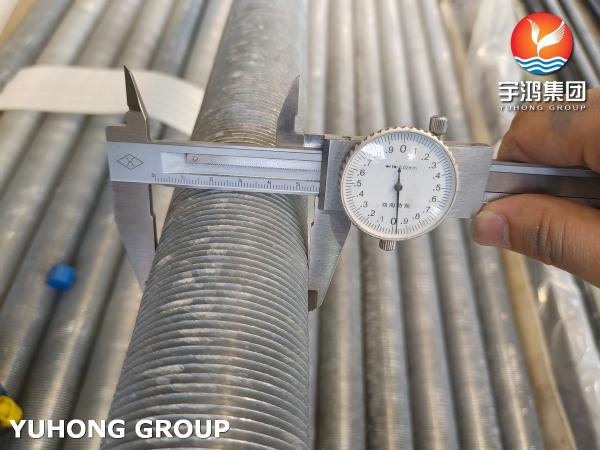 Quality Corrosion Resistance Aluminum Steel Extruded Fin Tube ASTM A269 For Copper Pipe for sale