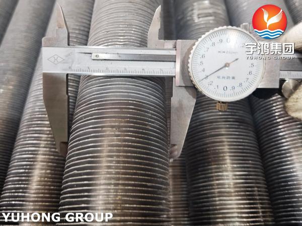 Quality Heat Exchanger Crimped Extruded Finned Tube ASTM A179 ODM for sale
