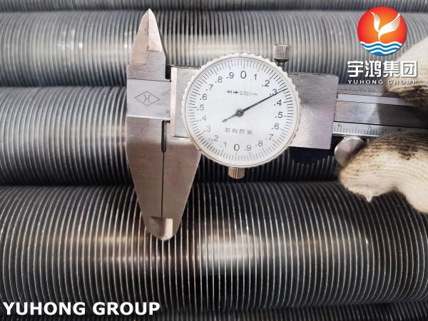 Quality Heat Exchanger Crimped Extruded Finned Tube ASTM A179 ODM for sale