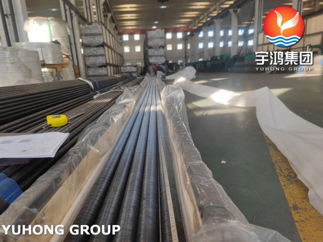 Yuhong Group fin tube manufacturing facility and product showcase