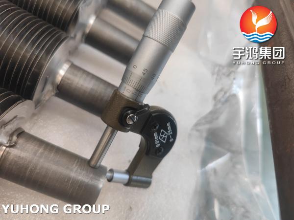 Quality Compact Condenser 15mm Finned Copper Pipe ASME SA179 In Thermal Systems for sale