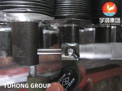 Cina ASTM B209 Gr.1060 Tubi alettati a basso contenuto di alluminio per scambiatori di calore Tipo KL in vendita