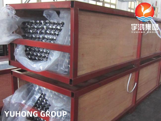 ASTM A249 TP321 Wound Fin Tube for heat exchangers and condensers