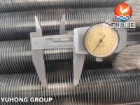 Quality Intercooler Wound Finned Copper Pipe Tube L Type ASTM A179 Corrosion Resistance for sale