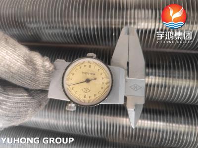 China Intercooler Wound Finned Copper Pipe Tube L Type ASTM A179 Corrosion Resistance for sale