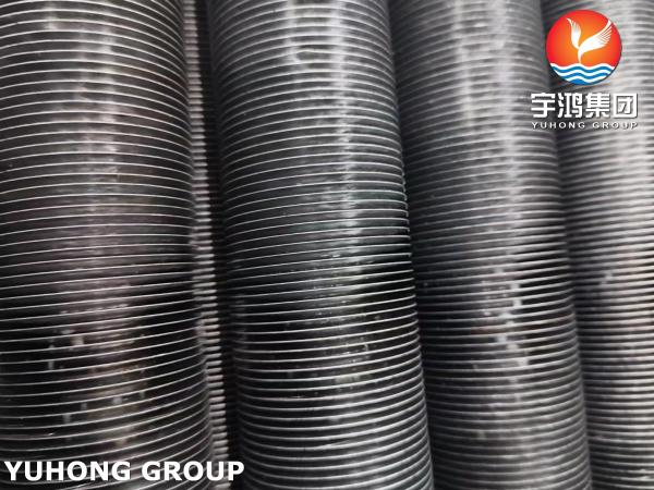 Quality OEM Spiral Wound Finned Copper Tube Tubing 15mm ASME SA179 for sale