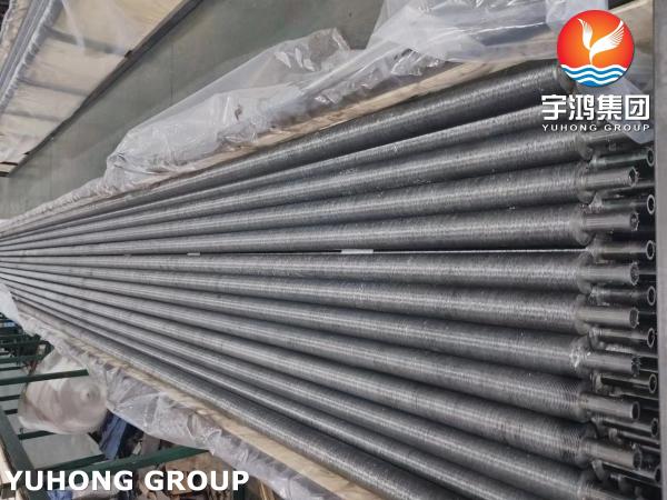 Quality OEM Spiral Wound Finned Copper Tube Tubing 15mm ASME SA179 for sale