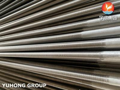 China Straight Copper Nickel Low 3/4" Finned Copper Tubing For Heat Exchangers C71500 for sale