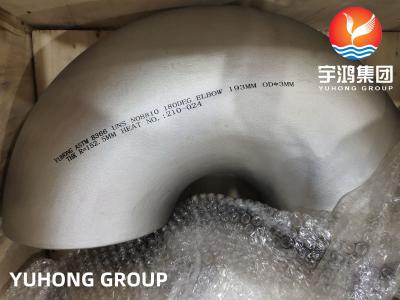 China Short Radius Incoloy 800H Return Steel Bend Pipe Elbow ASTM B366 for sale