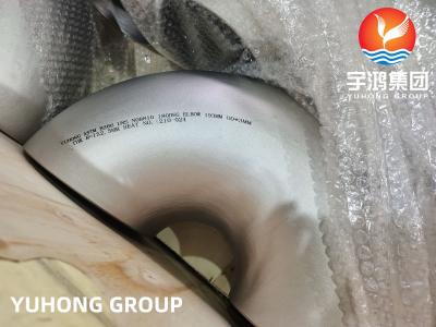 China Short Radius Incoloy 800H Return Steel Bend Pipe Elbow ASTM B366 for sale