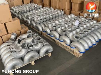 China ASTM A403 Slant Fin 22mm Return Bend 180 Degree Elbow Short Radius for sale