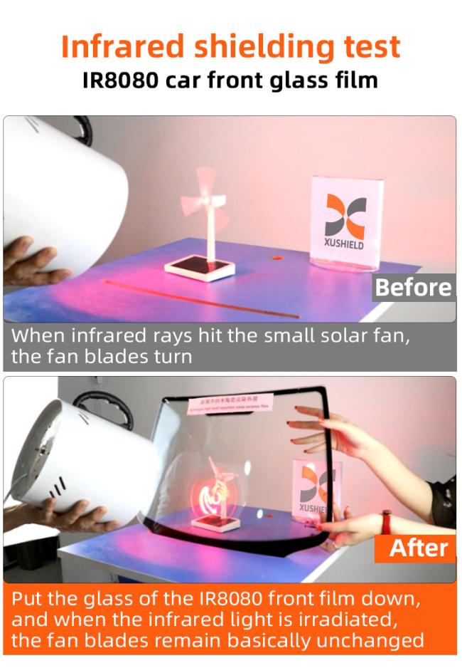 Car window tint film installation process