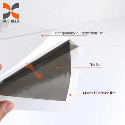 China Transparent Motorcycle Headlight Automobile Dark Black Tail Light Led Car Headlight Tint Film TPH Lamp Protective Film for sale