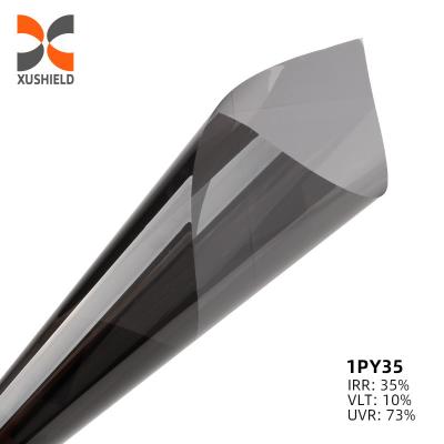 China 1.52*30m UV PROOf Car Security 1ply Carbon Roll Automotive Glass Window Solar Tint Film for sale