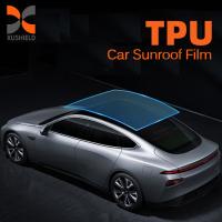 Quality 99% Heat Rejection UV Blocking Light Blue Car Sunroof Window Film TPU Panoramic for sale
