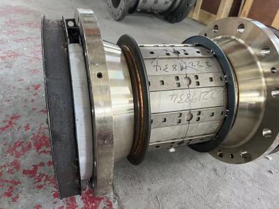 China Shuttle Rotational Molding Machine For Lining Plastic PTFE Steel Pipe for sale