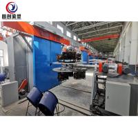 China Interlock Shuttle Rotomolding Machine With Touch Screen PLC Control System for sale