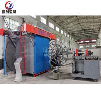 China Interlock Shuttle Rotomolding Machine With Touch Screen PLC Control System for sale
