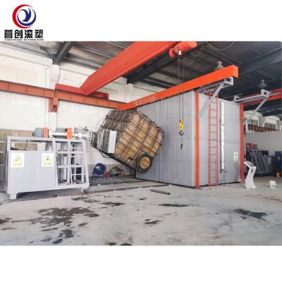 China LLDPE Shuttle Rotomoulding Machine 62KW for Manufacturing Plant for sale