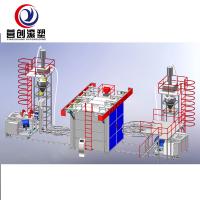 China Customized Electric Shuttle Rotomolding Machine 220V 400V for PE Plastic Water Tank for sale