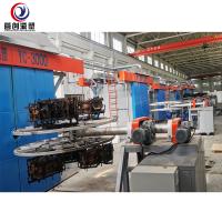China Interlock Shuttle Rotomolding Machine With Touch Screen PLC Control System for sale