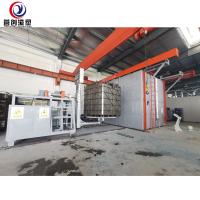 China PLC Control Shuttle Rotomolding Machine 220V 380V 440V Circular Internal Structure for sale