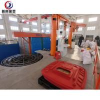 China Fully Automatic Bi-Axial Rotational Moulding Machine 2500L-14000L Capacity | Shuttle Rotomolding Equipment for sale